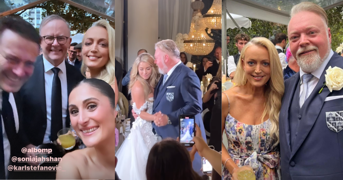 Kyle Sandilands Tegan Kynaston Wedding Photos