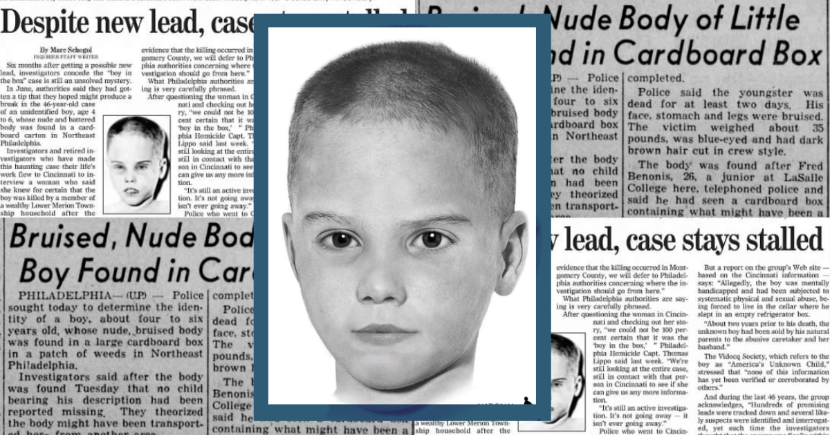 The boy in the box: the case that haunted Philadelphia.