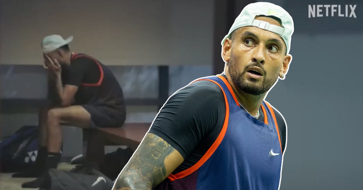 'He was so angry.' Nick Kyrgios in Netflix's Break Point. 'He was so angry.' Nick Kyrgios in Netflix's Break Point.