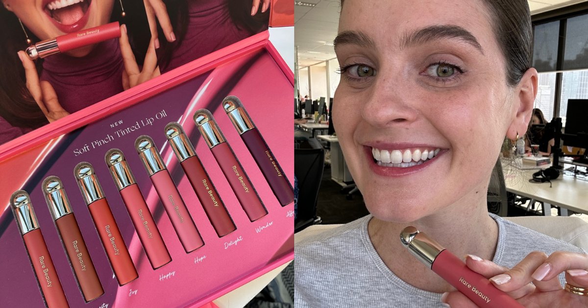 Rare Beauty Tinted Lip Oil Reviewed By A Beauty Editor