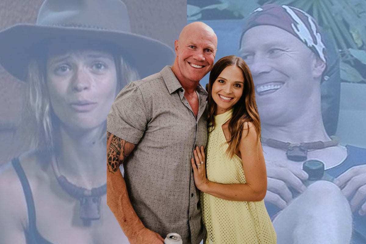 I'm a Celeb's Barry Hall and Lauren Brant now.