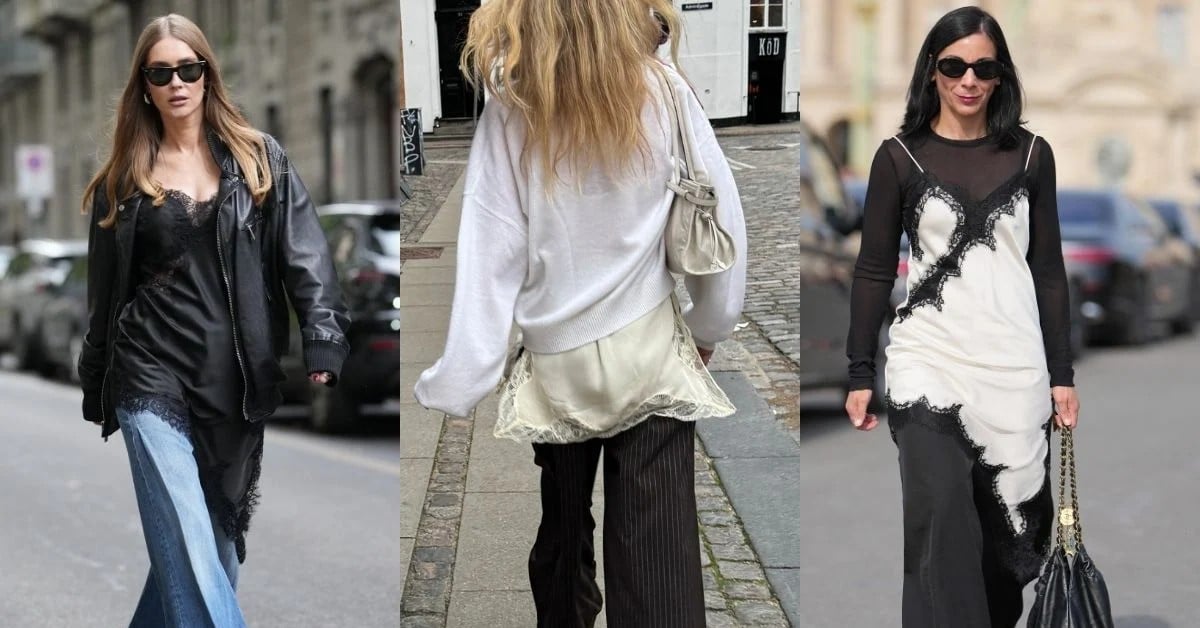 An expert guide to styling dresses over pants.